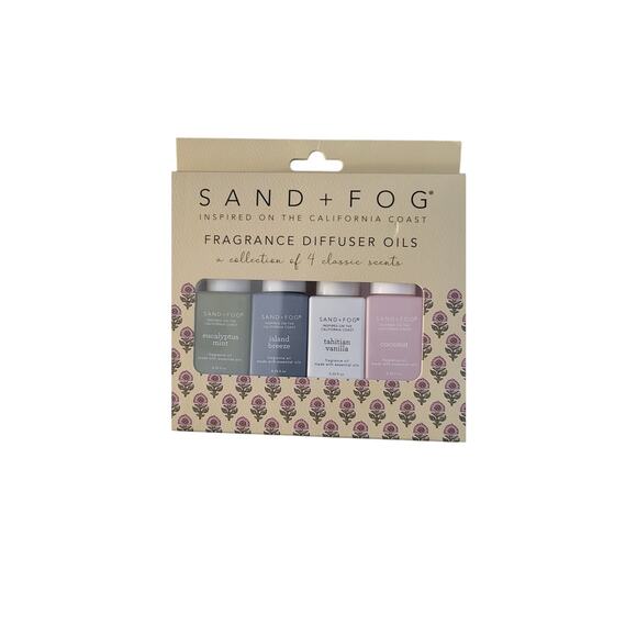 Sand + Fog | Accents | Sand Fog Fragrance Diffuser Oil Set Of Four ...